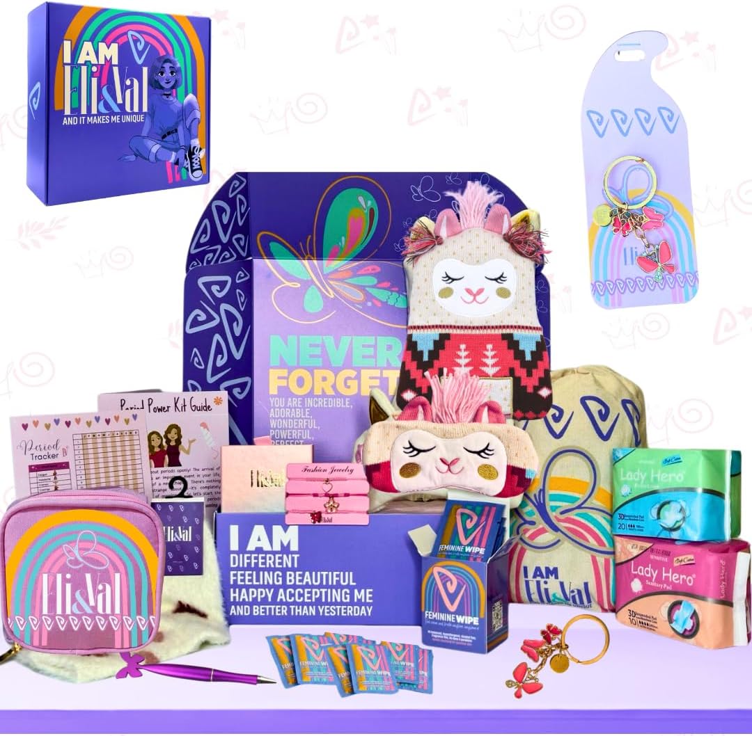Amazon.com: First Period Kit for Girls 9-10-12 for School - Period ...