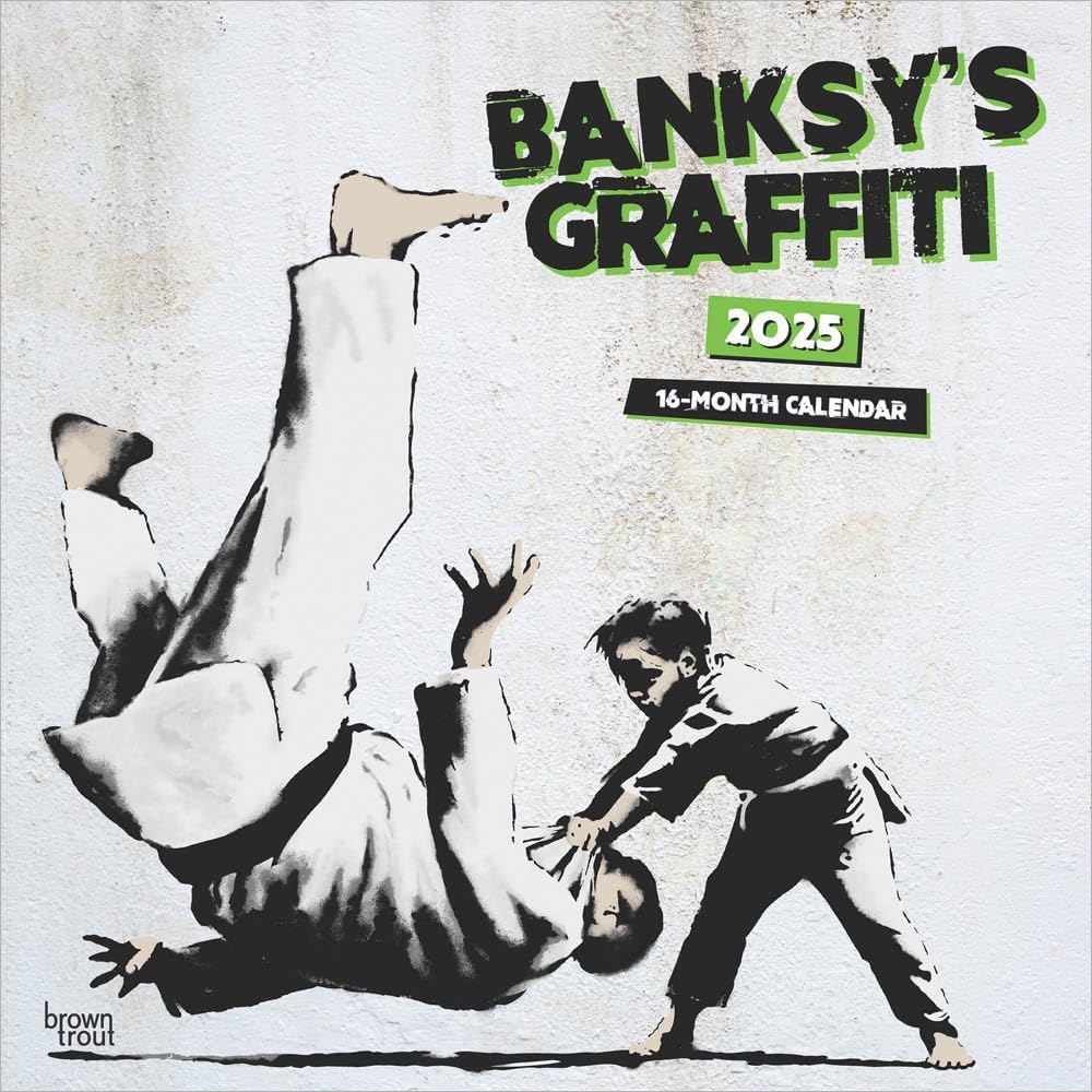 Banksy 2025 Calendar, A3, Full Colour, Wirobound : Amazon.co.uk ...