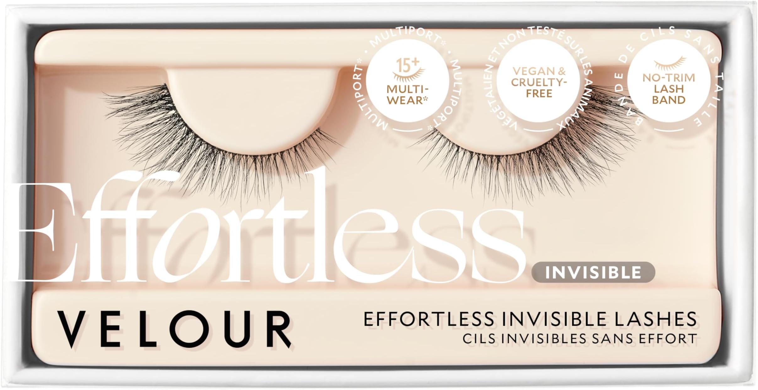 Amazon.com: Velour Effortless Invisible Lashes - Lash Extension Look ...