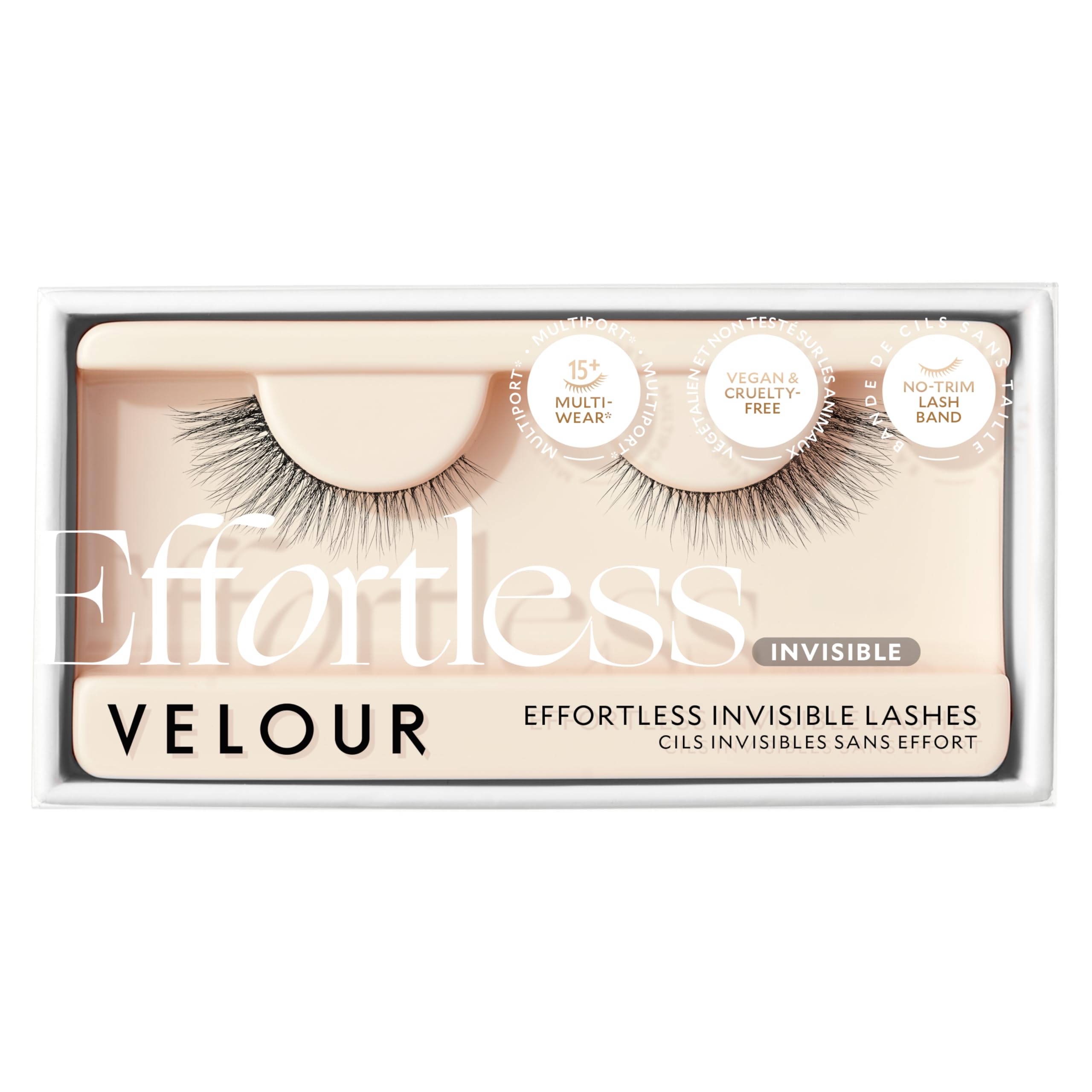 Amazon.com: Velour Effortless Invisible Lashes - Lash Extension Look ...
