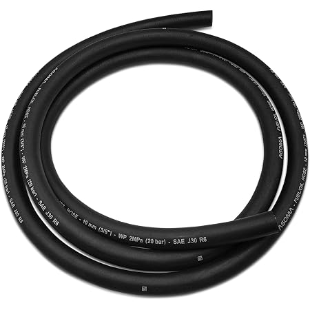 reinforced fuel line/ pipe (10mm internal )petrol,diesel,oil,water,2m ...