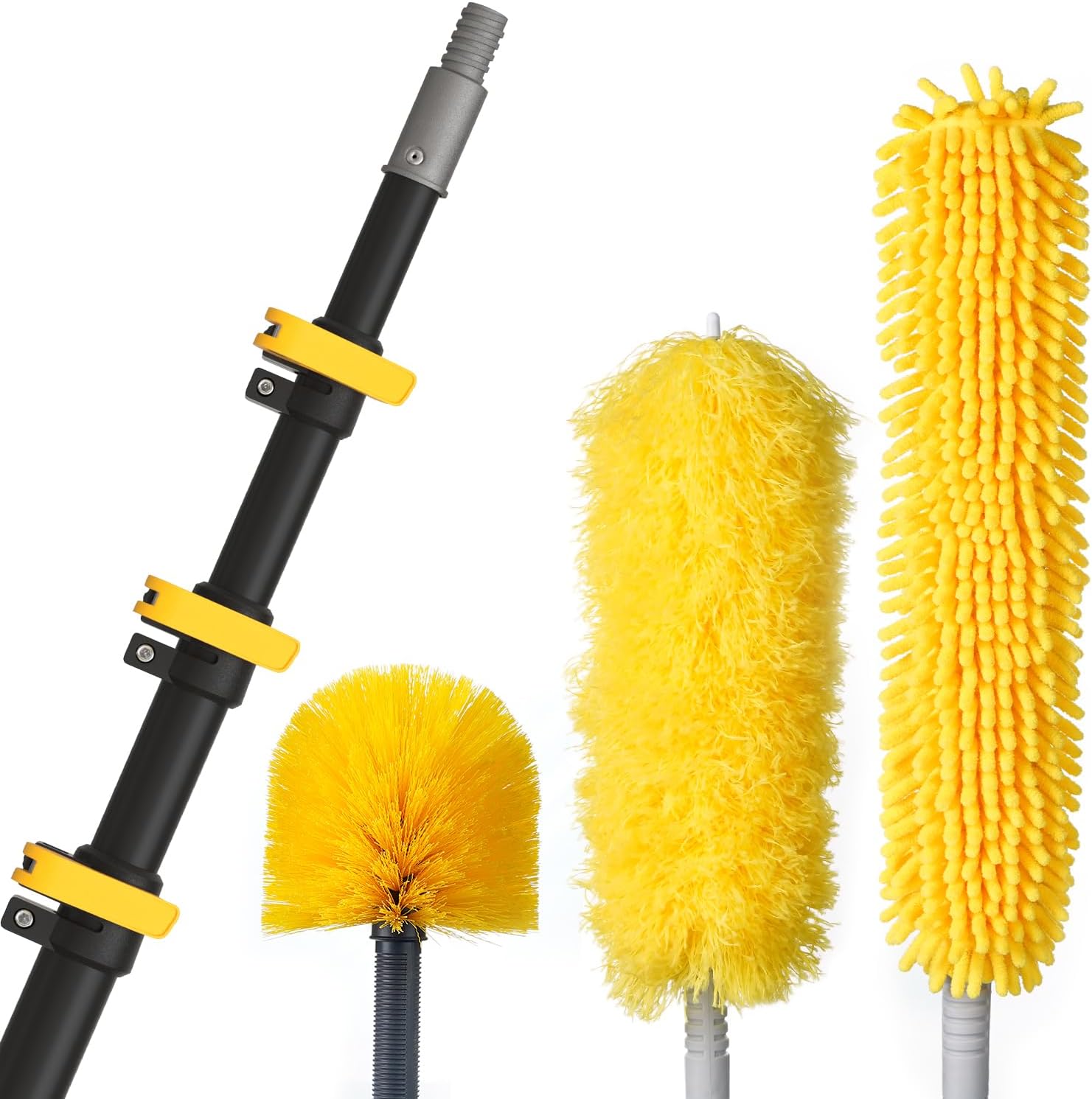 Amazon.com: UTOOL Multi Purpose Duster with Extension Pole Telescopic ...