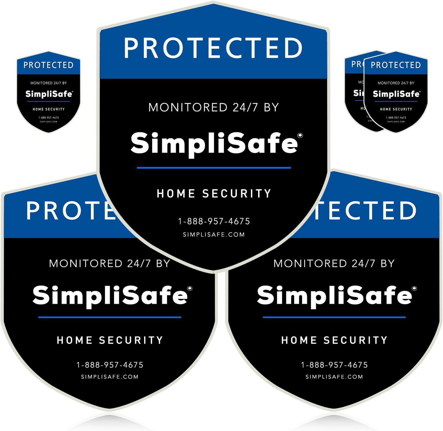 Amazon.com : 3PCS Yard Sign Compatible for SimpliSafe Home Security ...