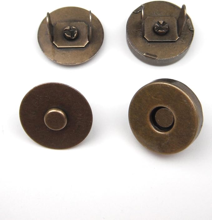 Amazon.com: ALL in ONE 10 Sets Magnetic Button Clasp Snaps for Sewing ...