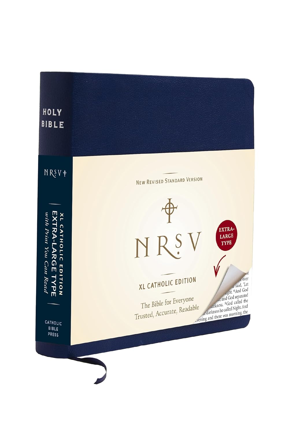 NRSV XL Catholic Edition (navy): Holy Bible : Bibles, Harper: Amazon ...