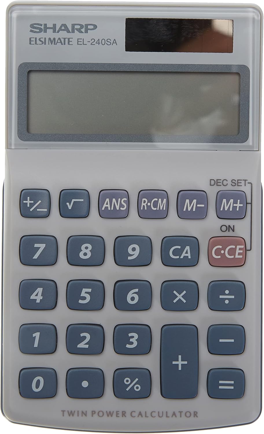 SHARP Handy Calculator EL240SAB : Amazon.fr: Fournitures de bureau