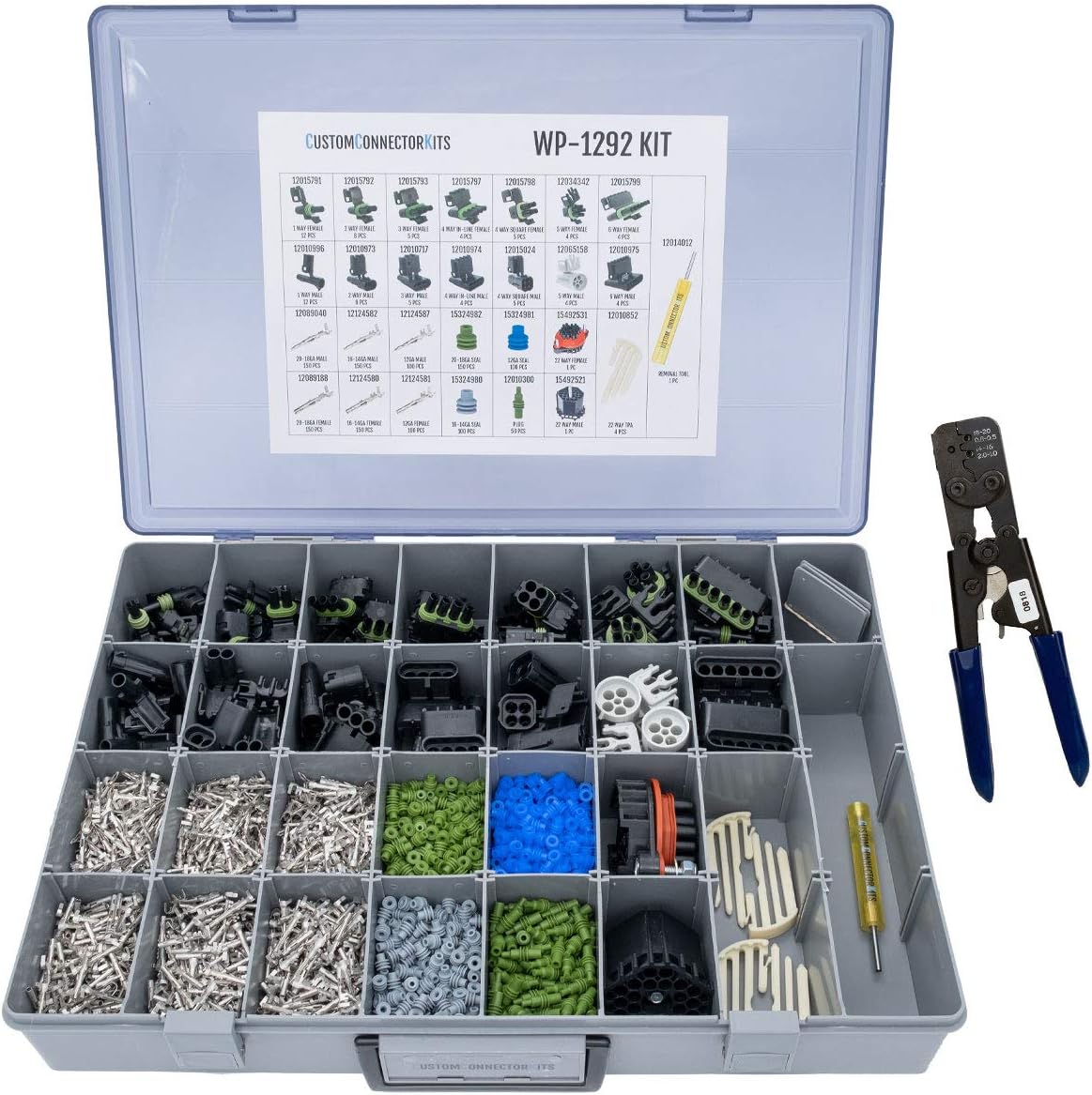 Amazon.com: Weather Pack Pro Kit WP-1292 With Bulkhead Kit and Pro ...