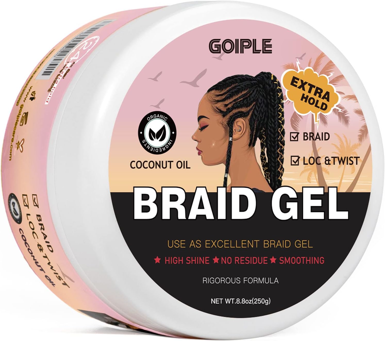 Amazon.com : Goiple Edge Control Wax for Women Strong Hold Non-greasy ...