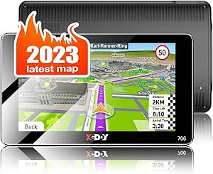 Amazon.com: Xgody XGODY GPS Navigation for car 2023 7 inch car GPS for car Truck GPS Commercial ...