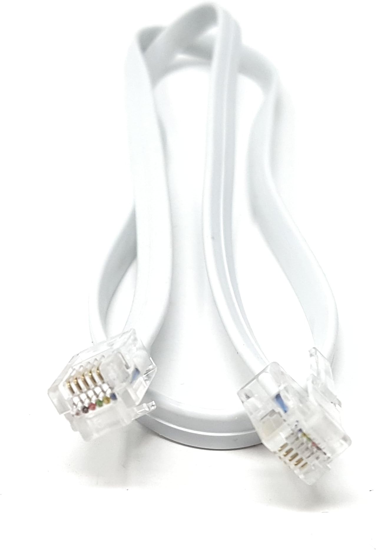 MainCore 50cm long FLAT RJ12 to RJ12 (6P6C) Cable Lead Cord / (p.s ...