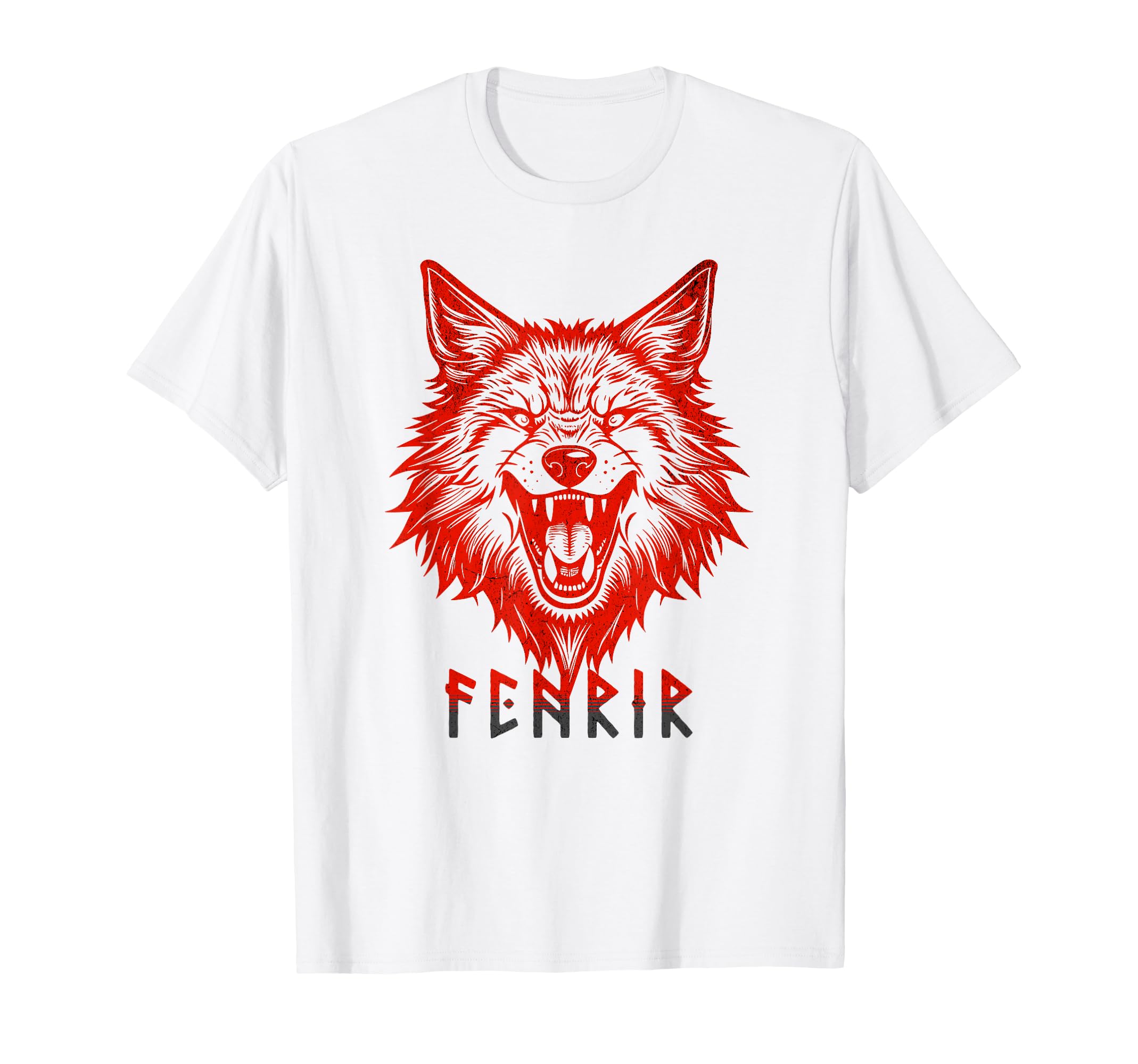 Amazon.com: Fenrir Wolf Of Odin Old Norse Mythology Viking Celtic ...