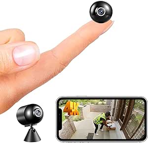 Smallest Wireless WiFi Battery Camera,Mini Spy Cameras,Tiniest Bullet ...