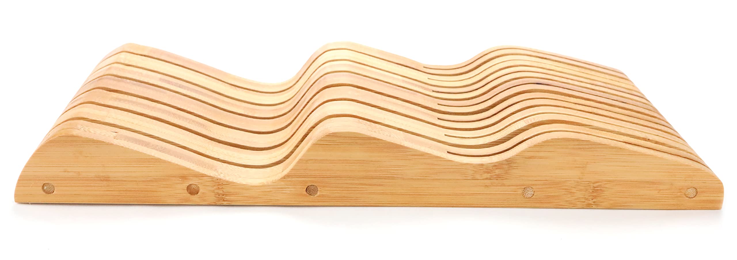 Amazon.com: ROYALHOUSE Bamboo Knife Block Holder, 13 Knives Dock, In ...