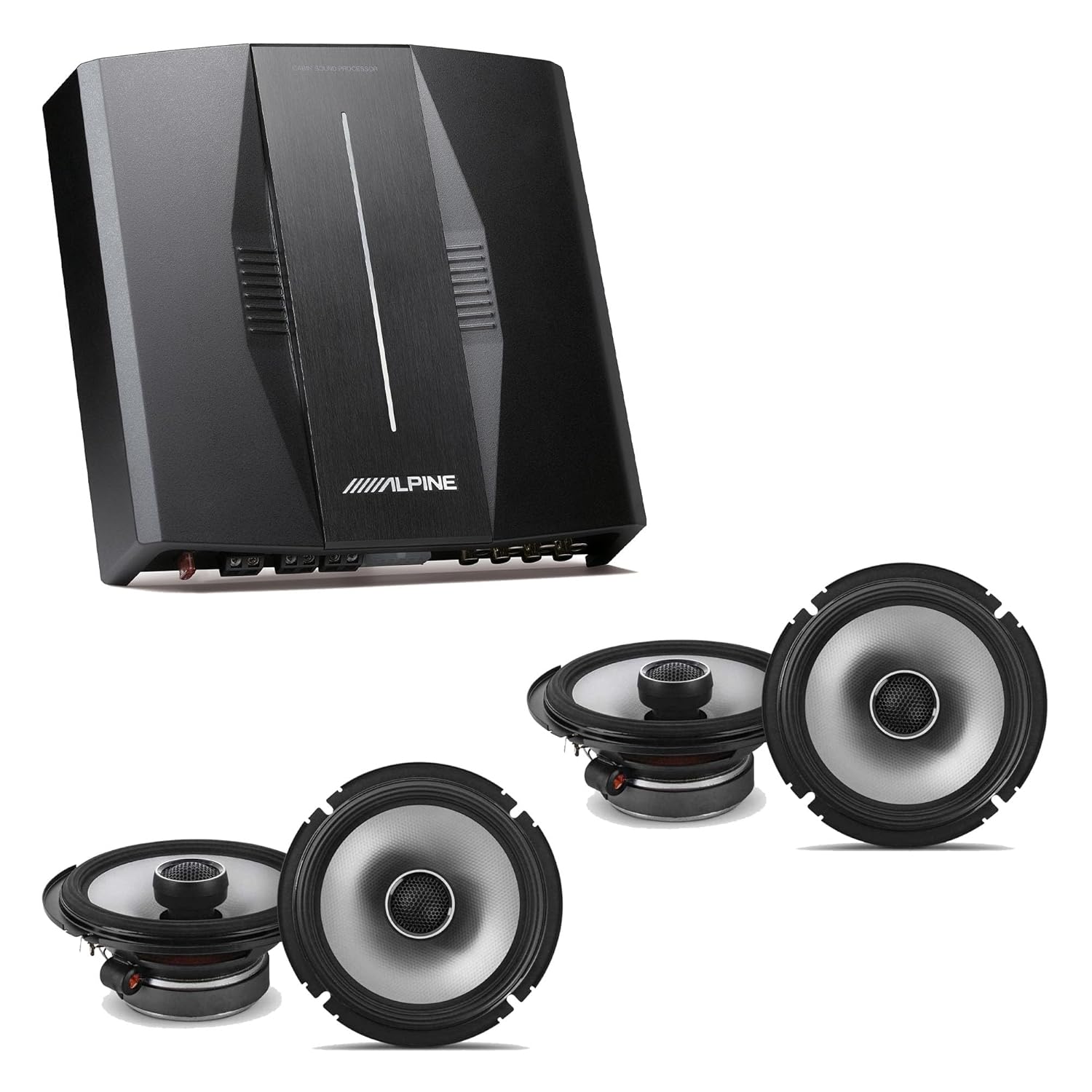 Amazon.com: Alpine PXE-C80-88 OPTIM8 8-Channel Hi-Res Digital Sound Processor Amplifier w/ (2 ...