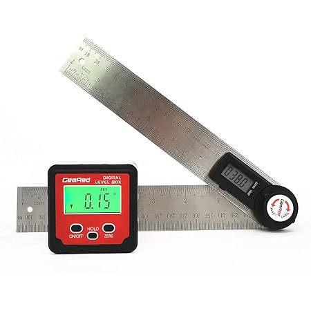 GemRed Digital Protractor & Digital Angle Gauge - Amazon.com
