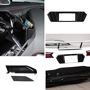 Amazon.com: Fgtagtal Rear License Frame & Navigation Screen Rear ...