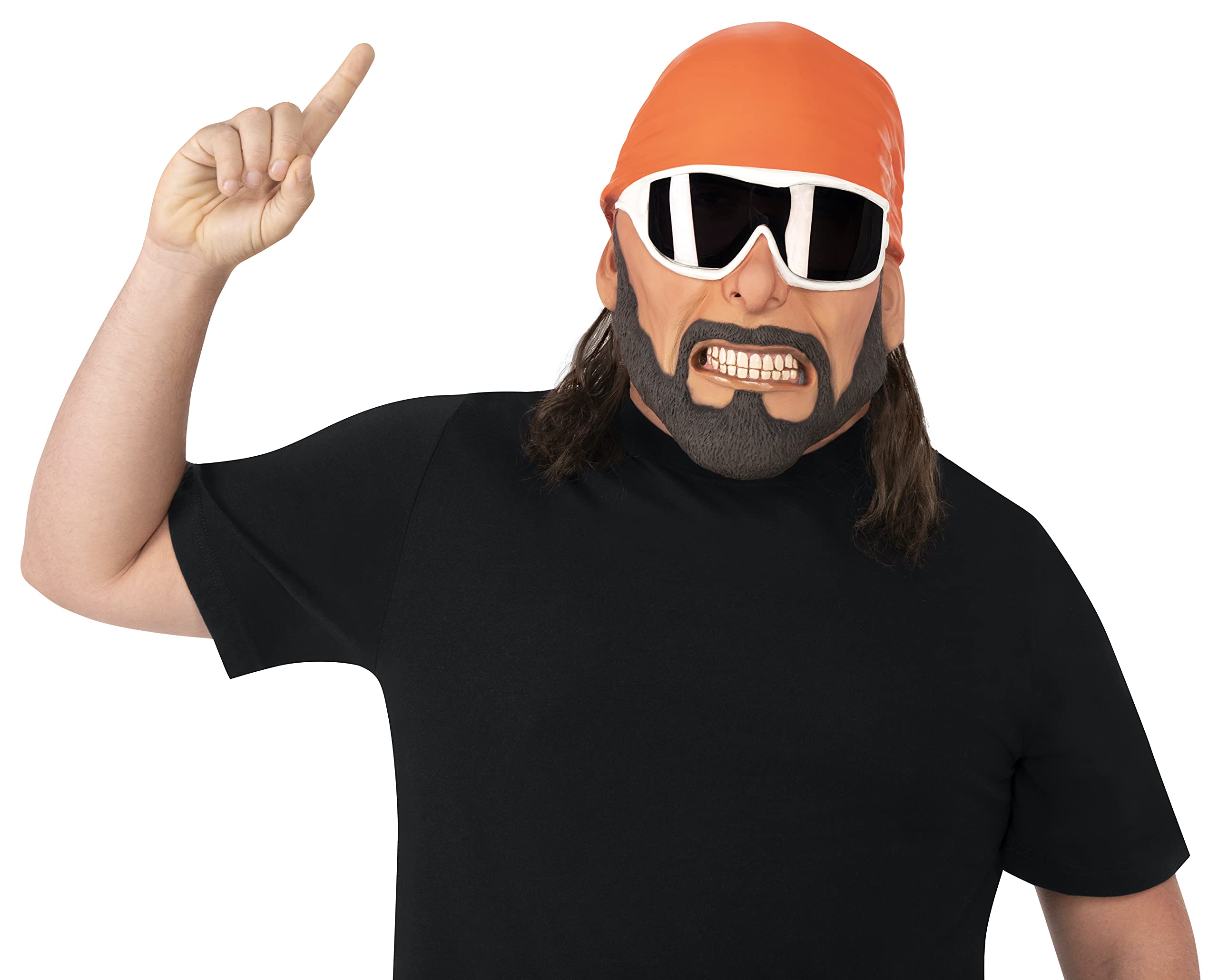 Buy Men's WWE Macho Man Randy Savage Deluxe Overhead Latex , As Shown ...