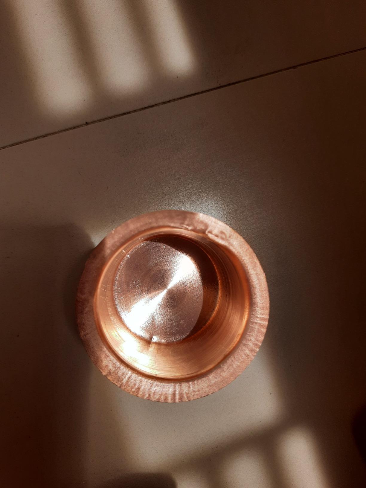 Buy Himshikhar Traditional Copper Puja Panchapathiram Uthirani ...