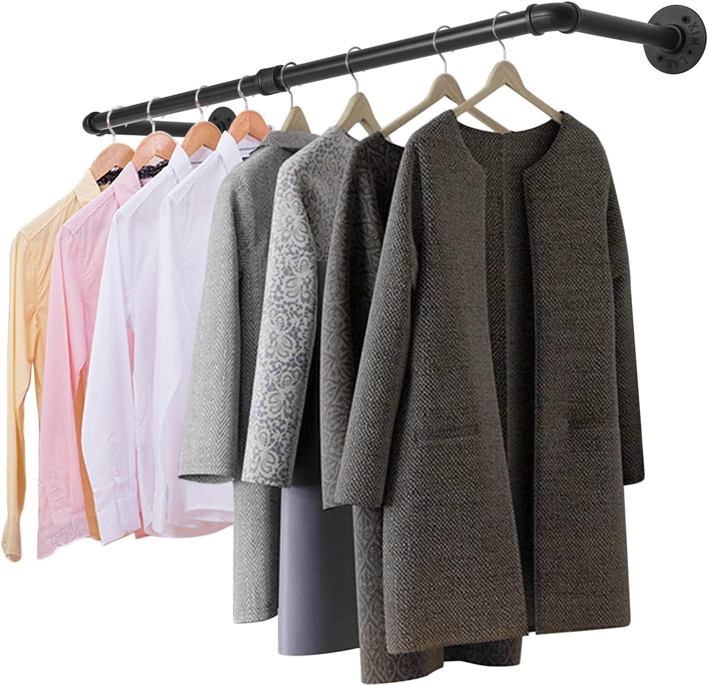 Time Ray Perchero industrial de tubería de 38 pulgadas de alta ...