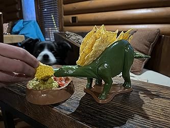 Amazon.com | Funwares Original Nachosaurus Snack and Dip Set, Dinosaur ...
