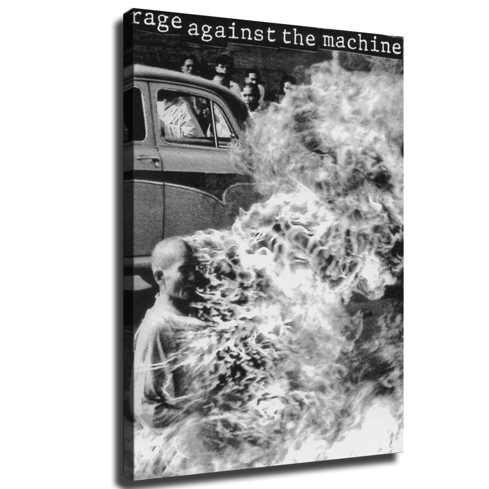 Rage Against The Machine Burning Monk Poster