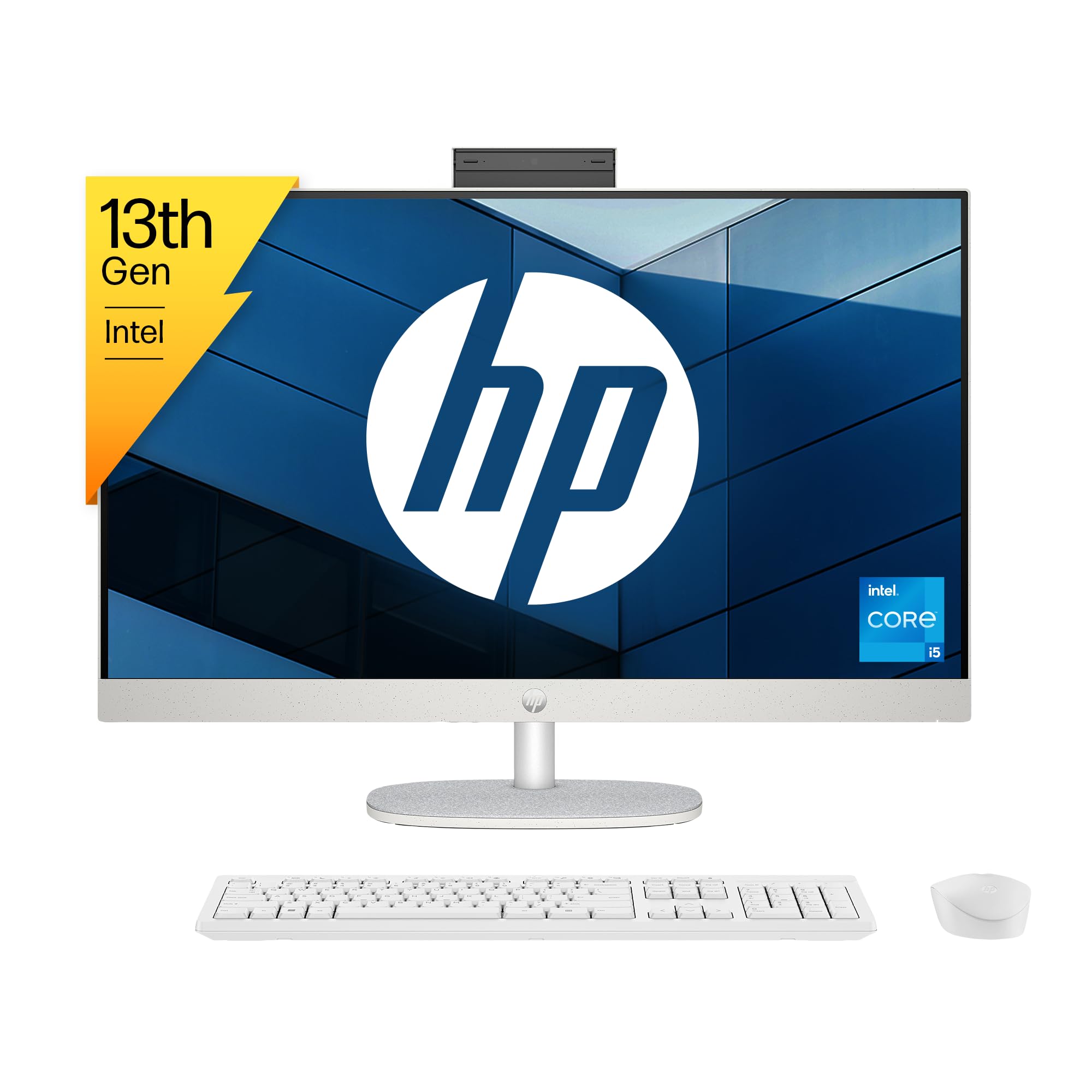 HP All-in-One PC 13th Gen Intel Core i5 27" (68.6cm) FHD 16GB RAM, 1TB ...