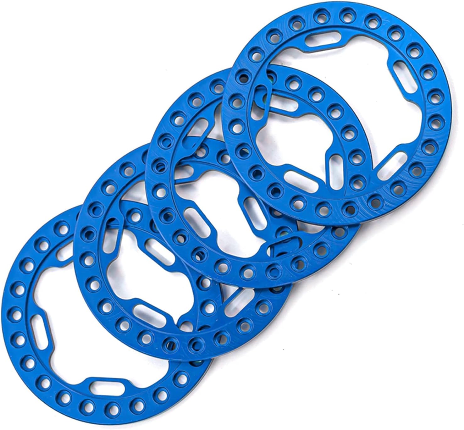 Amazon.com: GoolRC 4PCS RC Beadlock Wheel Rims Replacement Ring for 1.9 ...