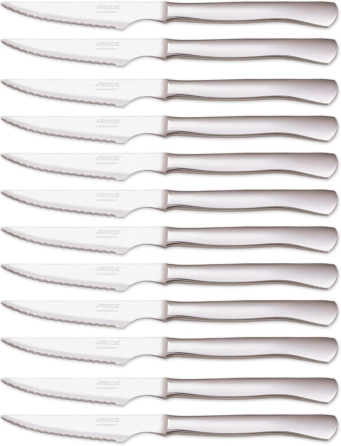 Arcos Table Knives - Box 12 Pieces Steak Knife Table Knife - Monoblock ...