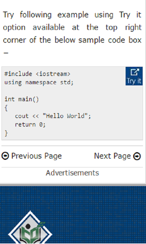 Cpp Tutorials - App on Amazon Appstore