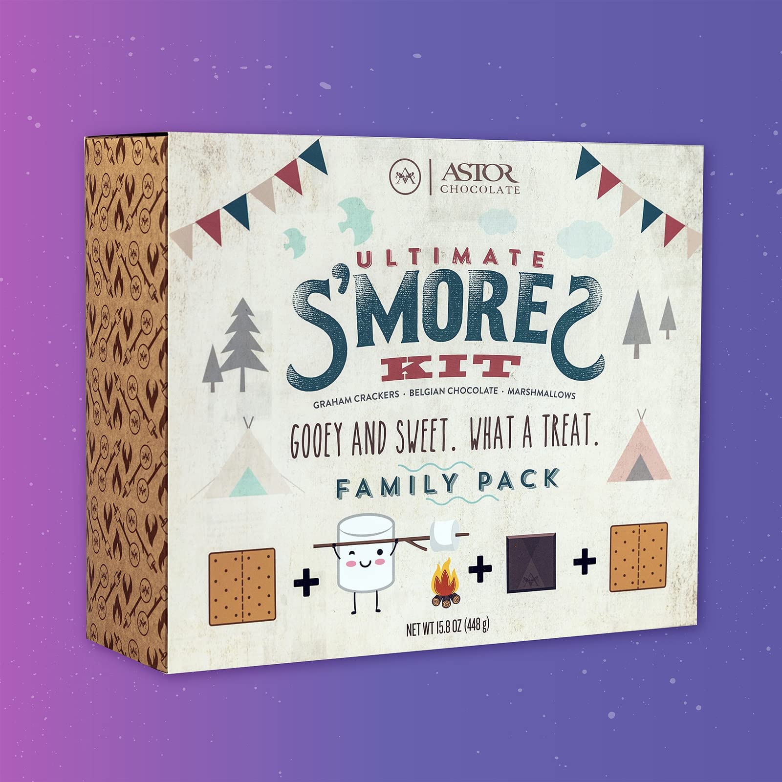 Snapklik.com : Smores Kit By Astor Chocolate Smores Maker Kit For Fire ...