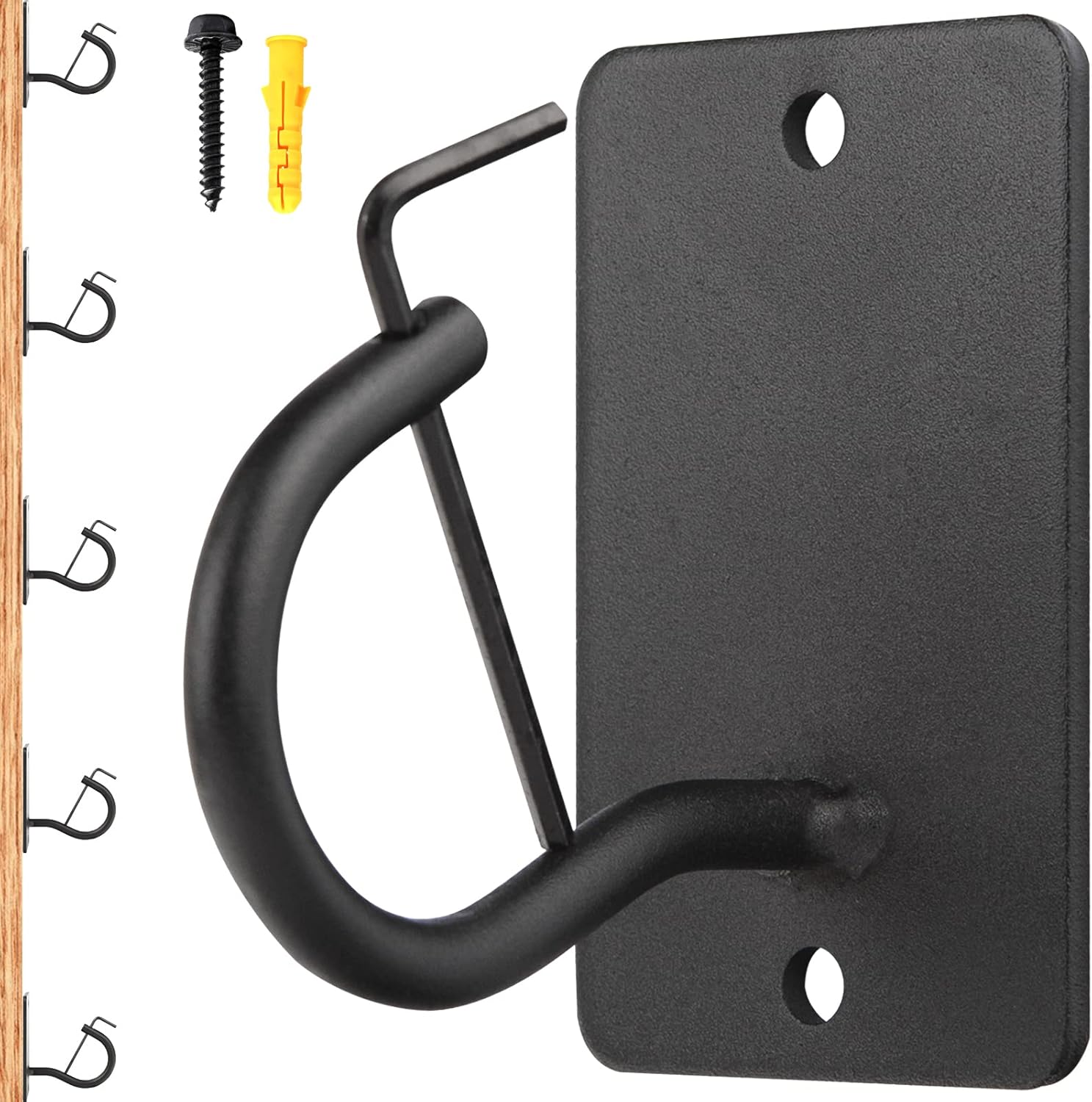 Wekboss 3Pack Wall Anchors for Workout Band, Resistance Band Wall Mount ...