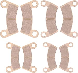 Amazon.com: Sintered Brake Pads Kit 2205949 2205949 Front Rear ...