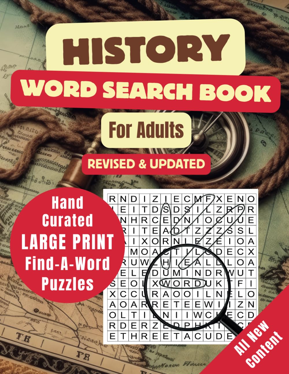 LARGE PRINT Find A Word Puzzles: History Word Search Book for Adults ...