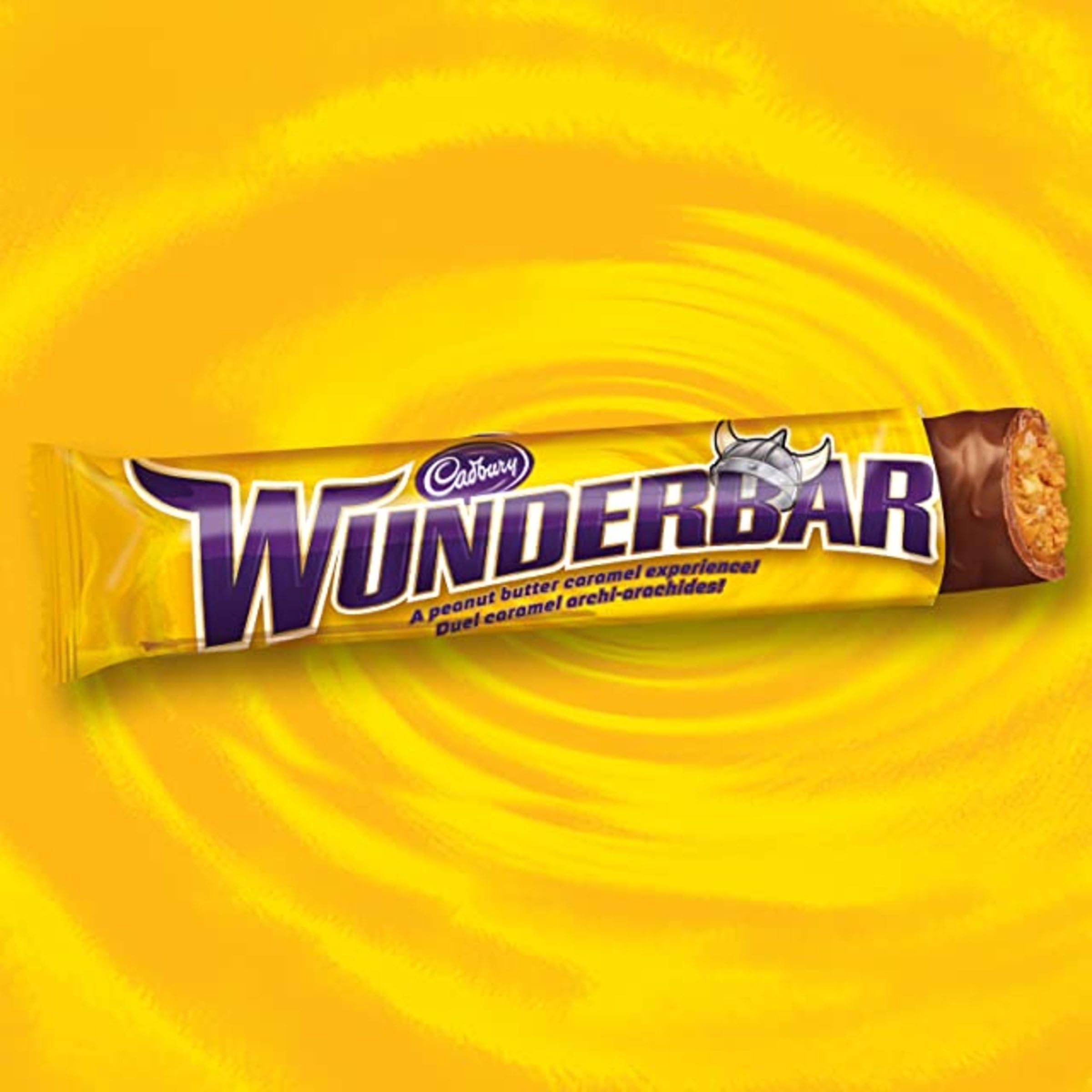 Cadbury Wunderbar Chocolate Bars, 24ct, Cadbury Milk Chocolate, Peanut ...