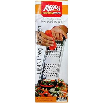 Anjali Two Sided Omni Veg Scraper : Amazon.in: Home & Kitchen