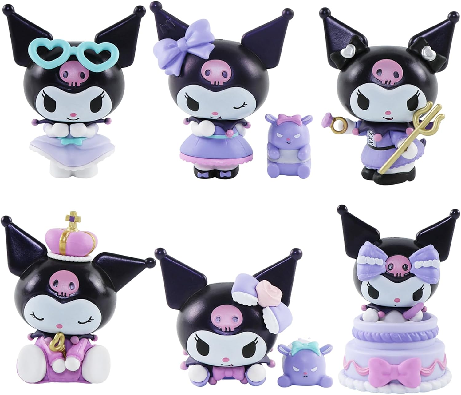 Amazon.com: ACUOTN Cute Figure Toys Anime Doll Anime Roon Decor ...