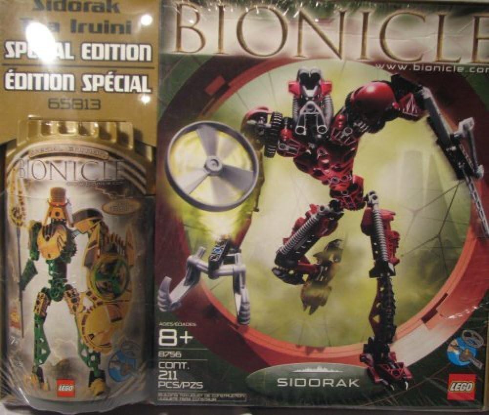 Bionicle: Sidorak/ Toa Iruini Special Edition Set : Amazon.co.uk: Toys ...
