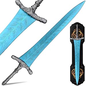 Amazon.com: sanshimoxing 41'' Dark Moon Greatsword Metal Sword Embossed ...