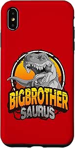 Amazon.com: iPhone XS Max Big Brothersaurus Vintage T Rex Dinosaur Big ...