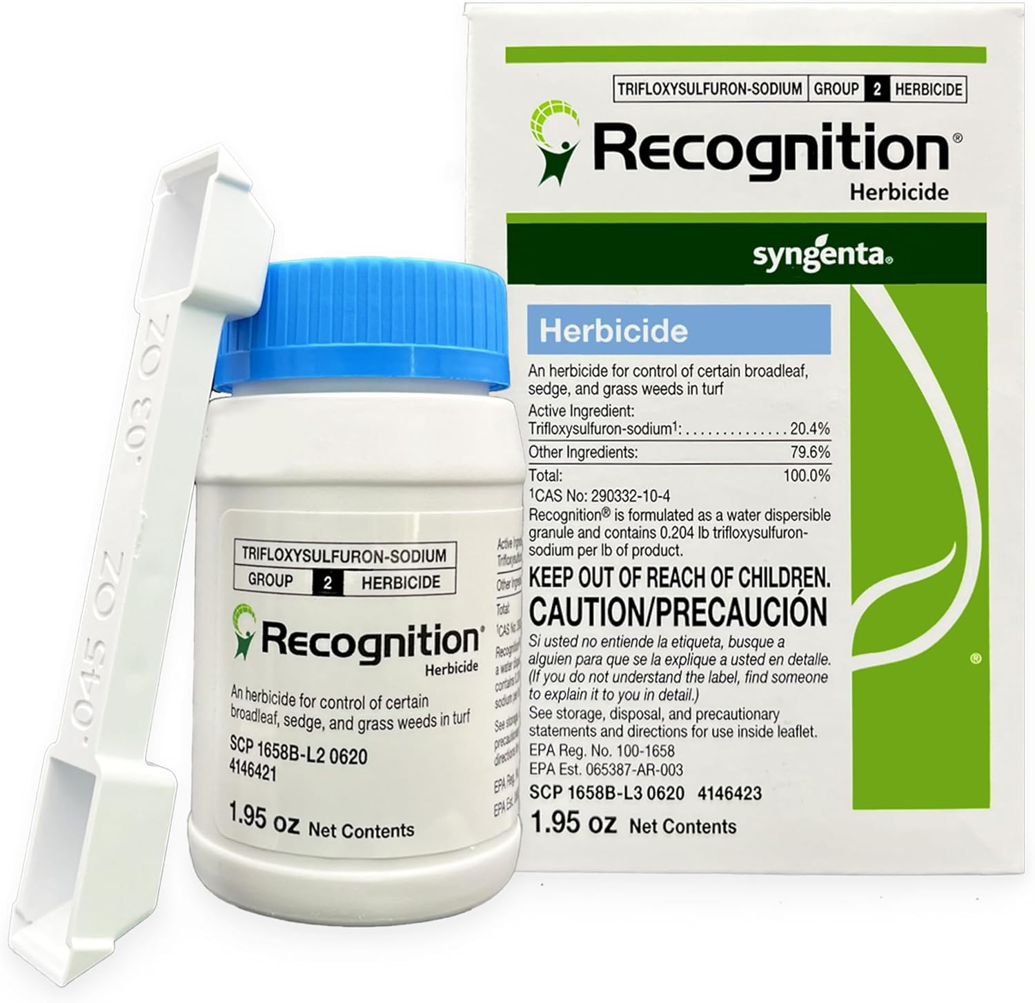 Amazon.com : Recognition Post-Emergent Herbicide. (1.95 oz) Water ...