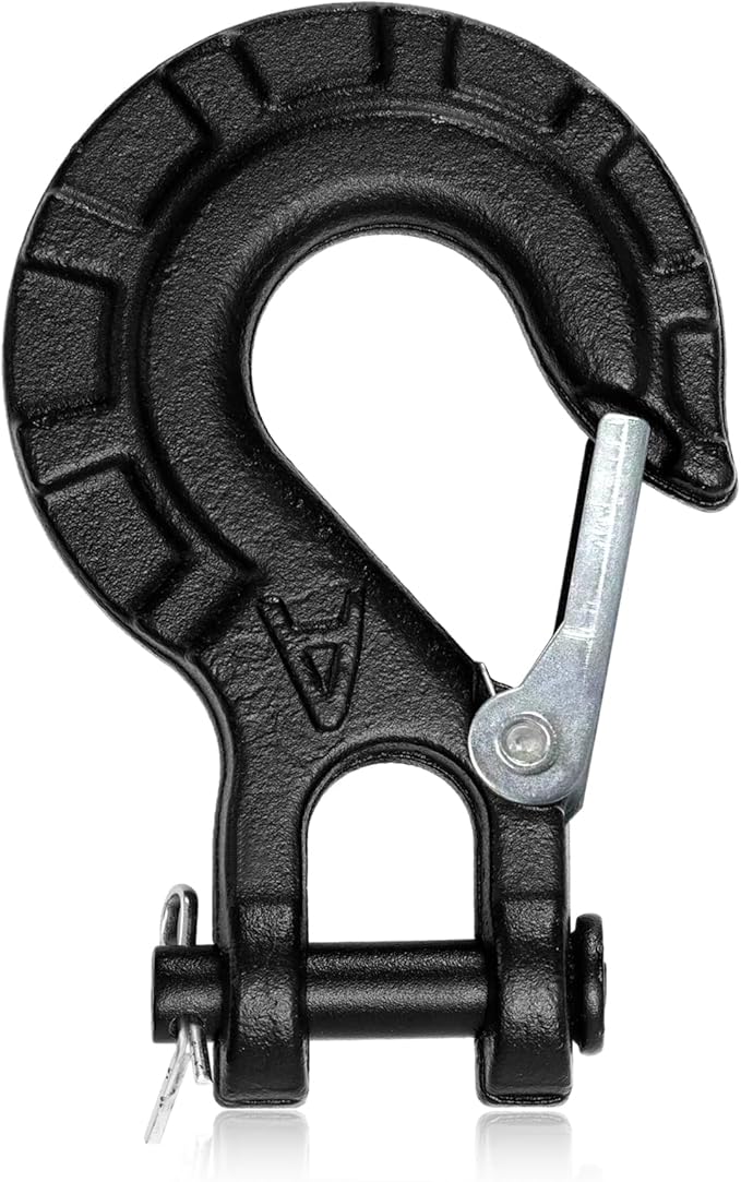 Amazon.com: YSYONM Winch Hook Forged Steel Heavy Duty Clevis Slip Hook ...
