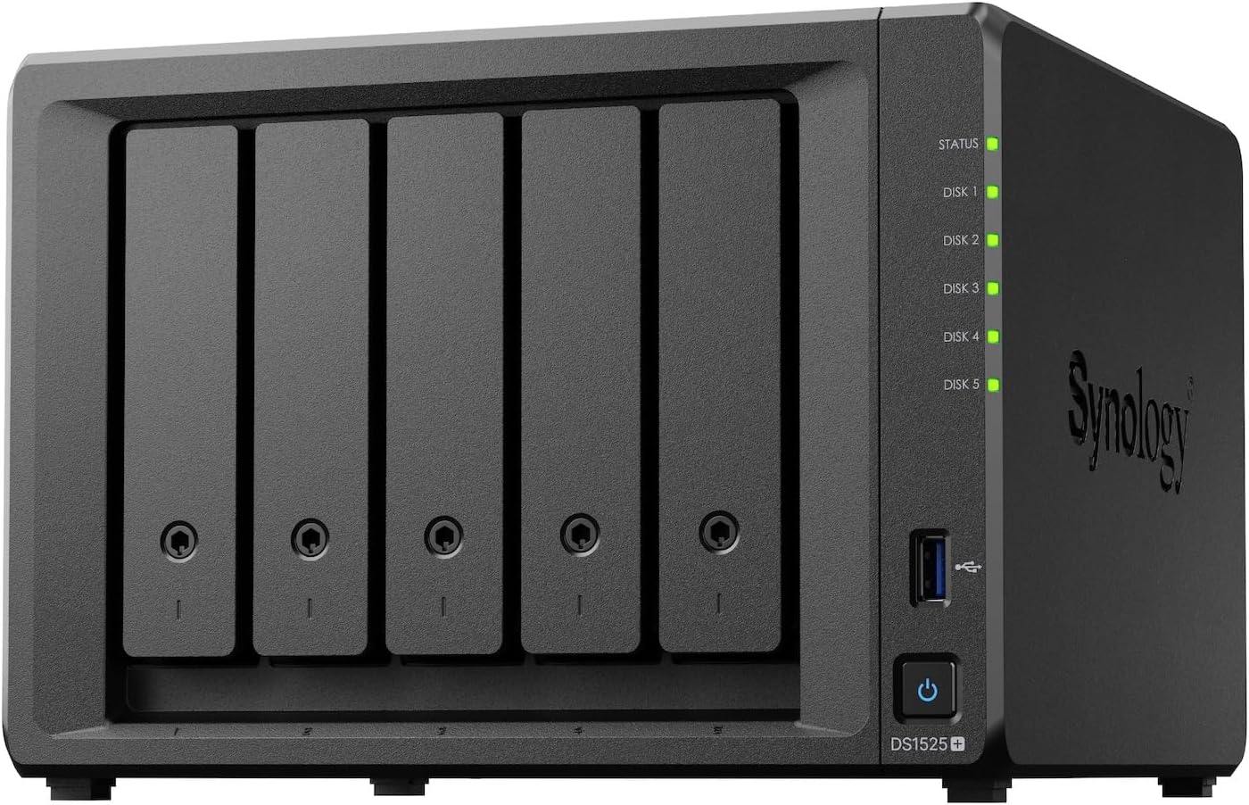 Amazon.com: Synology 5-Bay DiskStation DS1525+ (Diskless) : Electronics