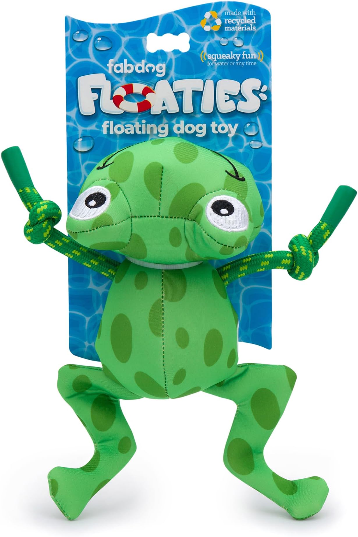 Amazon.com : fabdog Floaties Dog Toys - Squeaky Floating Water Toys for ...