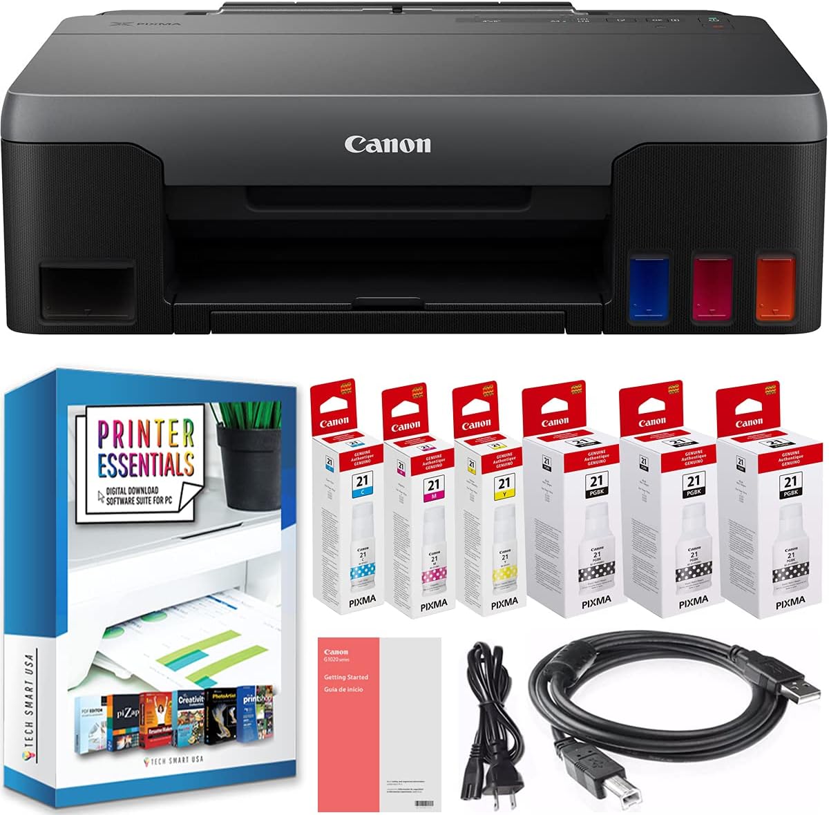 Amazon.com: Canon PIXMA G1220 MegaTank Inkjet Color Printer for ...