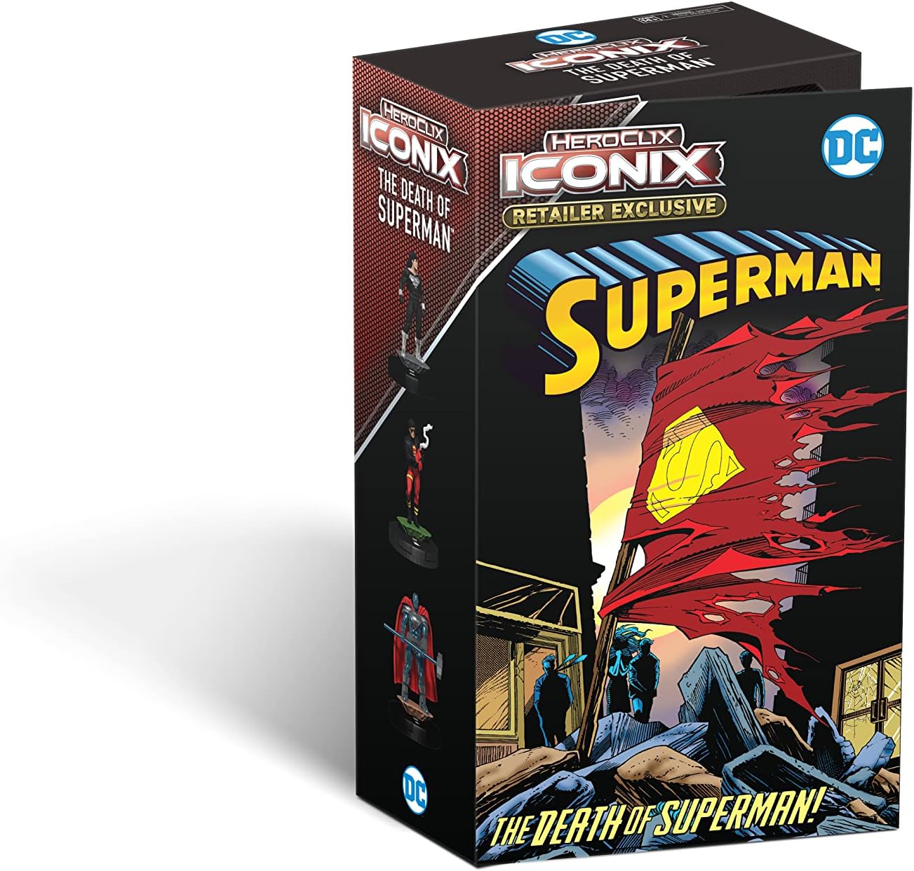 Amazon.com: WizKids DC HeroClix Iconix: Death of Superman : Toys & Games