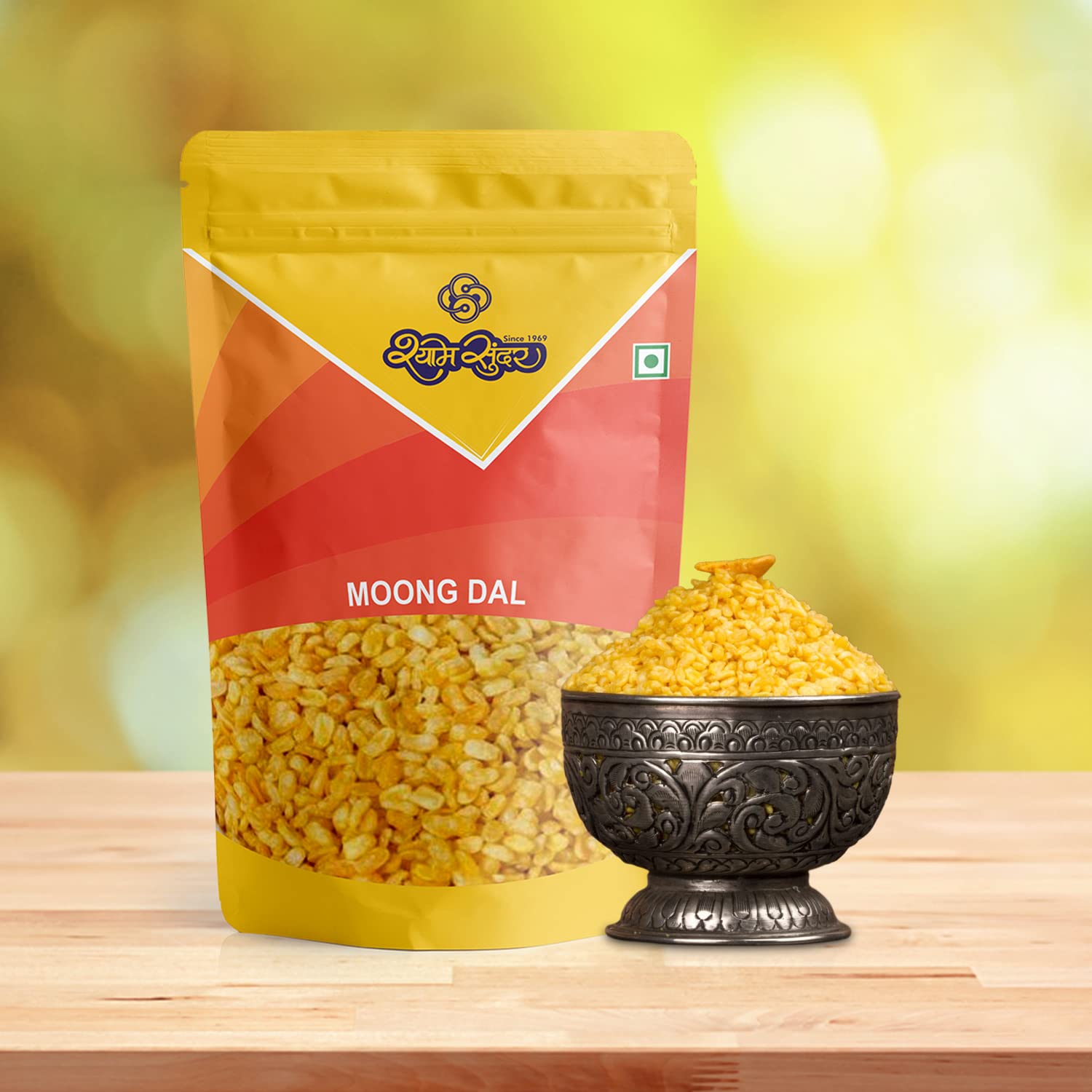 Shyam Sunder Moong Dal Snacks 800g Salted Moong Dal Yellow Mung Dal ...