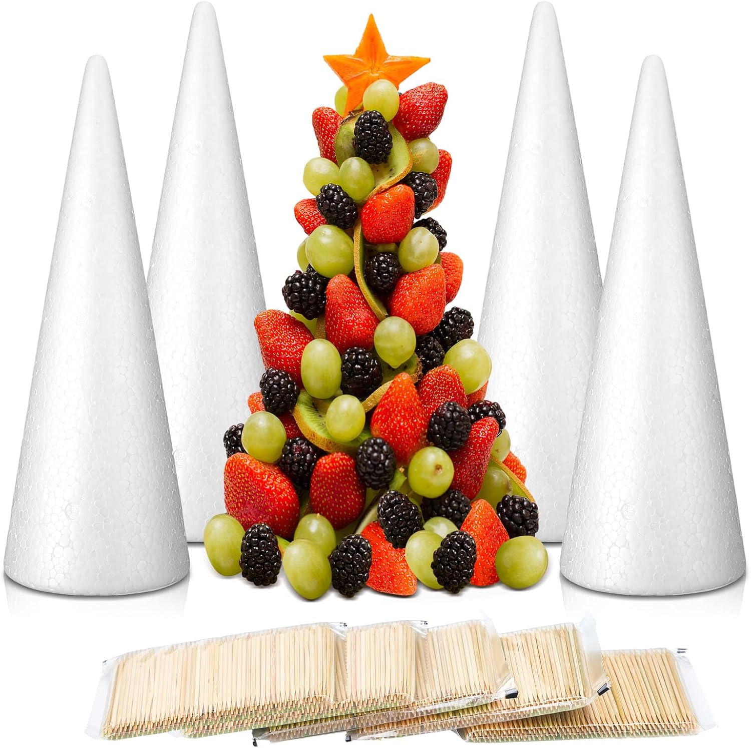 Amazon.com: LOYIM 904 Pcs Extra Large Christmas Tree Charcuterie DIY ...