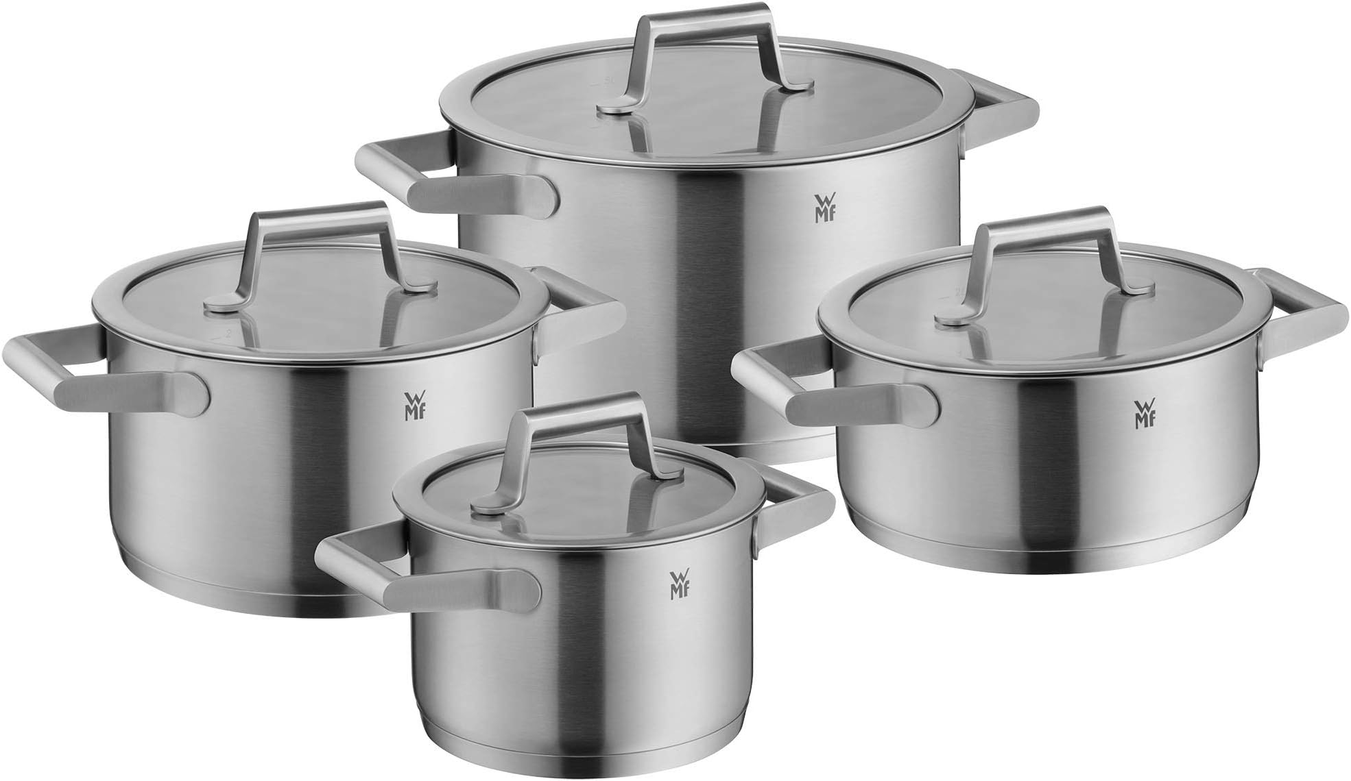 WMF Mini Topfset Induktion klein 5-teilig, Kochtopf Set mit ...