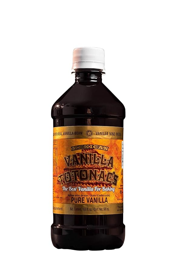Amazon.com : Mexican Vanilla Totonac’s - 16.6 Oz (500 mL) Bottle - Pure ...