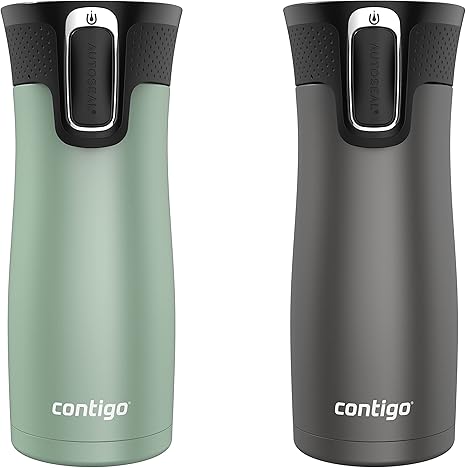 Amazon.com: Contigo West Loop Stainless Steel Vacuum-Insulated Travel ...